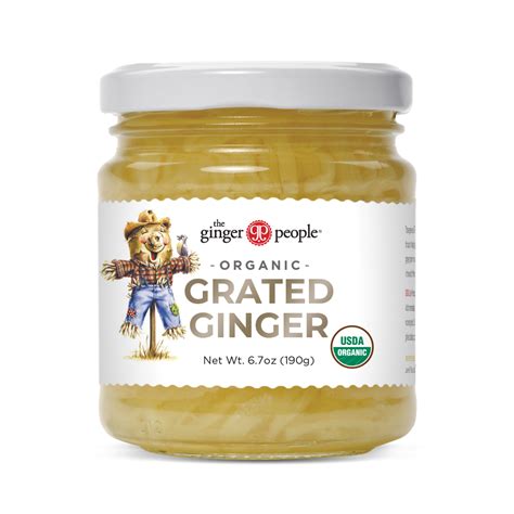 Organic Grated Ginger The Ginger People Us