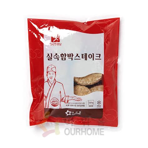 실속함박스테이크 하늘 행복한맛남 PK 80g10ea