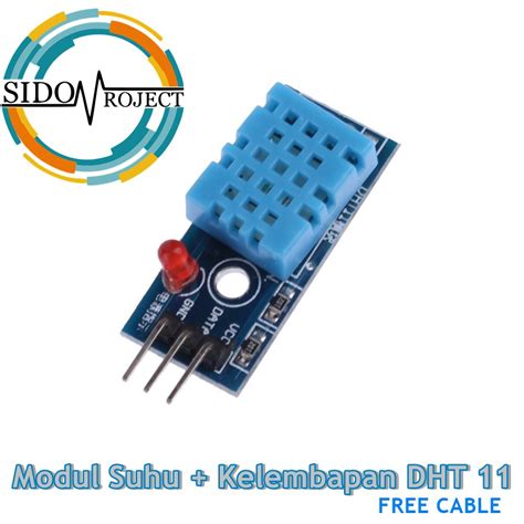 Jual Dht11 Module Dht 11 Sensor Suhu Dan Kelembaban Humidity Sensor
