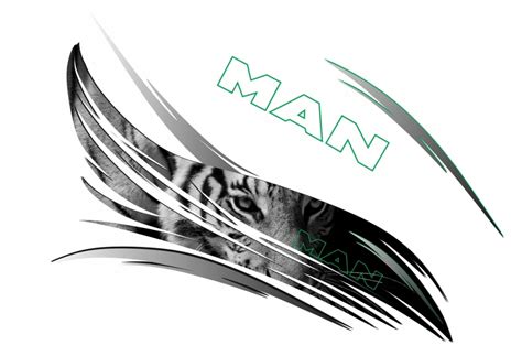 Купить НАКЛЕЙКИ MAN TGX СУПЕР НАБОР - НАКЛЕЙКА MAN TGA (10118352080) с ...
