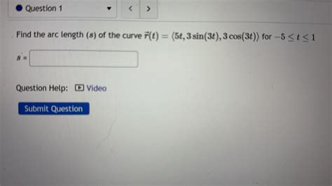 Solved R T 5t 3sin 3t 3cos 3t