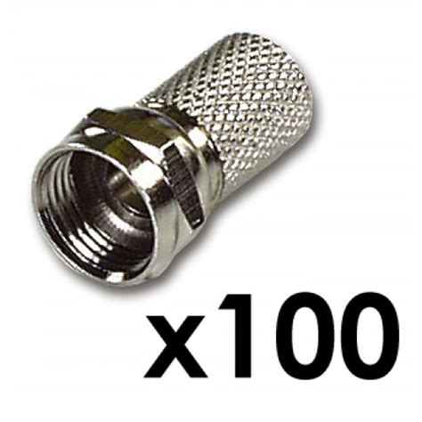 Screw On F Type Connector Bag Pcs