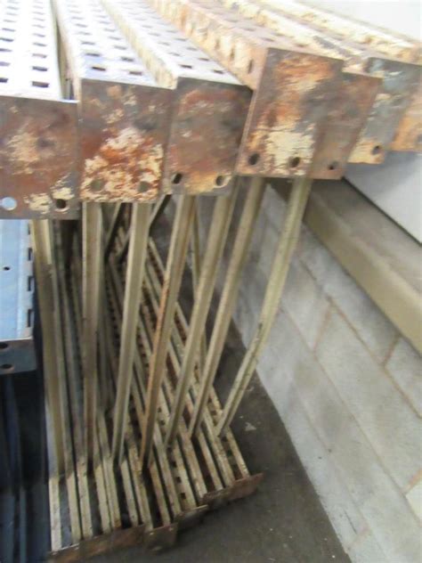 7 Pallet Racking Upright Frames With Bracing 10 High Wh 1