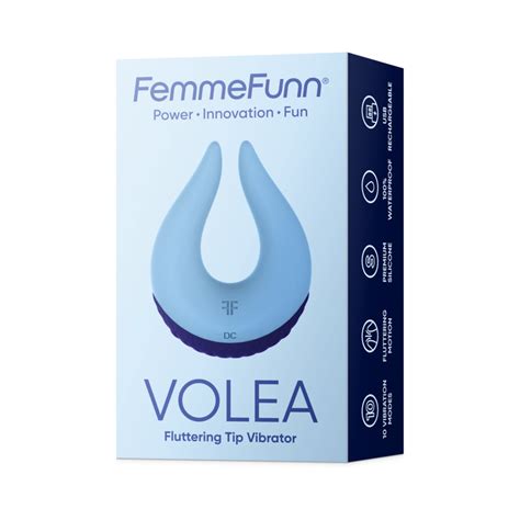 Femme Funn Volea Fluttering Tip Vibrator Dark Purple Shop