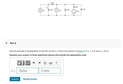 Solved Part A Use the principle of superposition to find the | Chegg.com