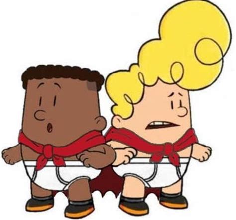 George And Harold As Captain Underpants By Zackisaacsanchez2k4 On