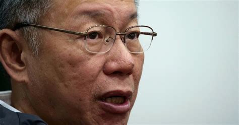 중도층 공략 커원저 민중당·국민당 제치고 여론조사 선두대만 선거