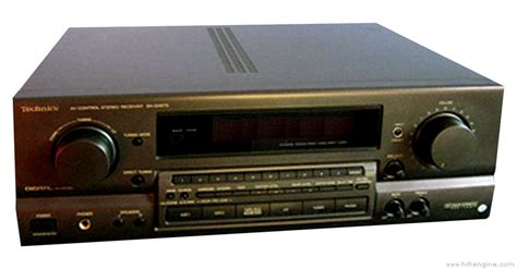 Technics SA GX670 AV Control Stereo Receiver Manual HiFi Engine