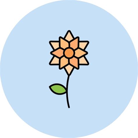 Premium Vector Tiger Lily Flat Illustration