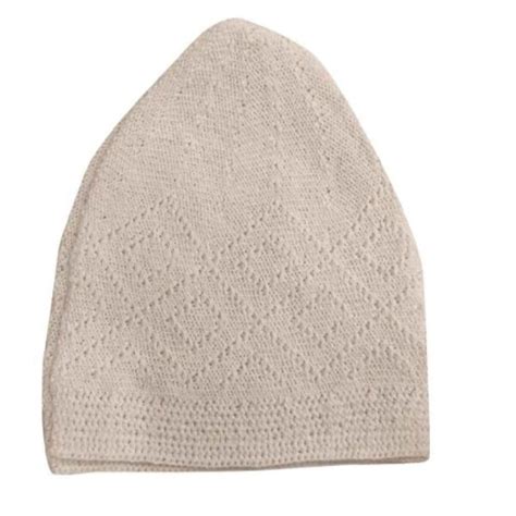 Crochet Turkish Kufi Taqiyah Traditional Muslim Headwear Hat