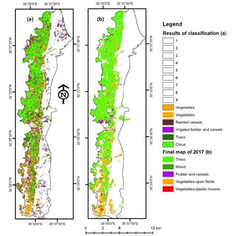 Results Of Unsupervised Classification Of The Multi Temporal Ndvi Download Scientific Diagram