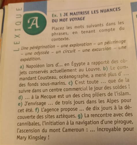 Bjr Vous Pouvez M Aidez Pour Cette Exercice Svp Nosdevoirs Fr