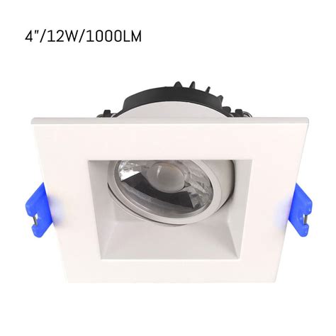 Square Gimbal Downlights 3 Inch 9w And 4 Inch 12w