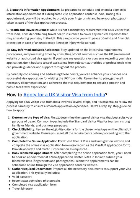 PPT 10 Things To Remember Before Applying For A UK Visitor Visa From