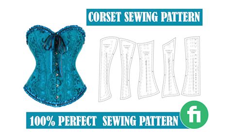 Be Corset Bustier And Vintage Dress Sewing Pattern Maker By Patternmarket Fiverr