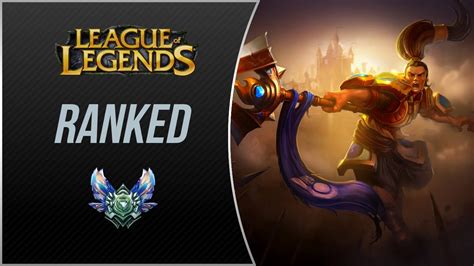 LoL Ranked Jungle Xin Zhao Türkçe Elmas Lig YouTube