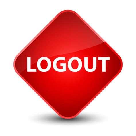 140 Logout Word Stock Illustrations Royalty Free Vector Graphics