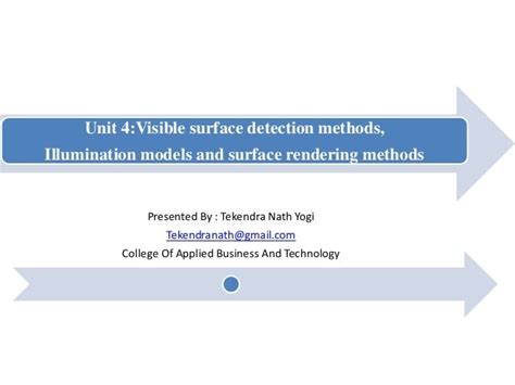 B Sc Csit Computer Graphics Unit 4 By Tekendra Nath Yogi