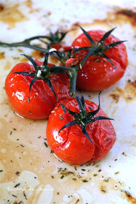 Tomates Grappes Rôties Au Four Bistro De Jenna
