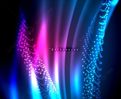 Neon Glowing Techno Lines Background, Wallpaper, Background, Dark ...