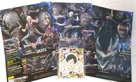 【新品】デビルメイクライ Devil May Cry 5 カプころん ダイカットステッカー ネロ ダンテ V カプコンストア 限定 Dmc