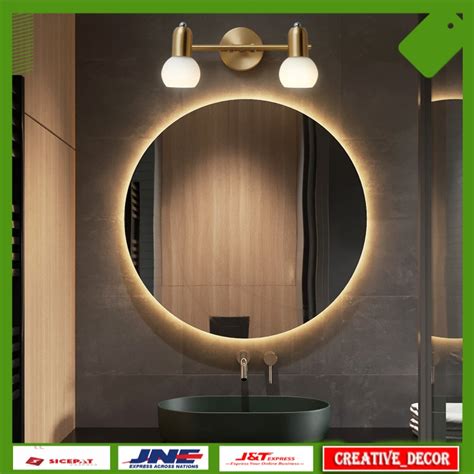 Jual Lampu Dinding Kamar Aesthetic Impor Nordic Led Mirror Makeup Wall Lamp For Bathroom Bedroom