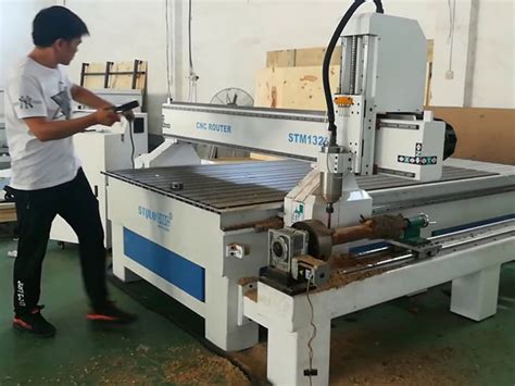 4 x8 cnc router with 4th rotary axis for wood carving
