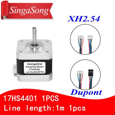 Free Shipping Nema 17 38mm Stepper Motor 42 Motor 4 Lead 17hs4401