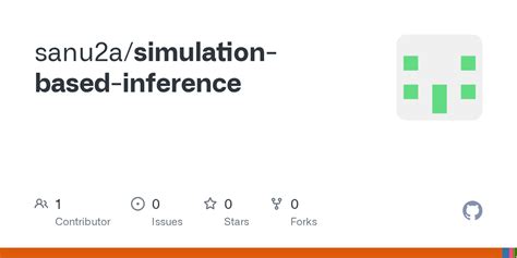 Github Sanu2asimulation Based Inference