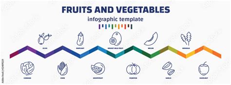 Infographic Template With Icons And 11 Options Or Steps Infographic