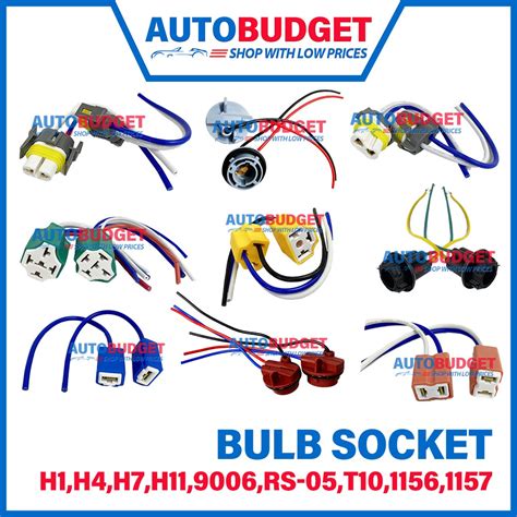 Led Headlight Bulb Socket H1 H4 H7 H11 9005 Hb3 9006 Hb4 Rs 05 T10 1156 1157 Car Headlight