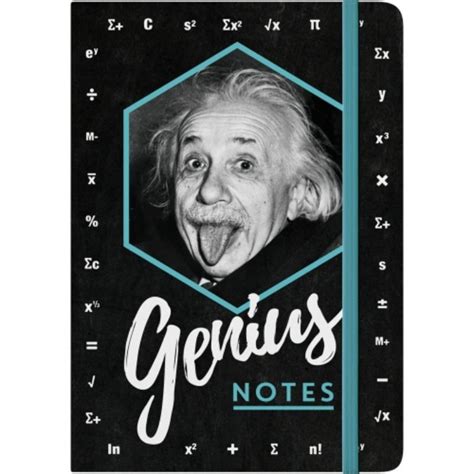 Nostalgic Art Notebook Einstein Genius Notes