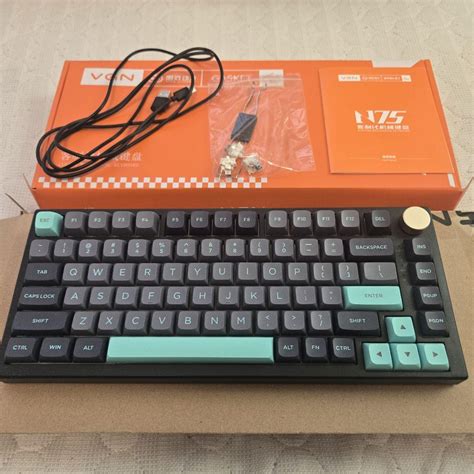 【極美品】vgn N75 ゲーミングキーボード ブルー メルカリ