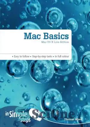 دانلود کتاب Mac basics in simple steps اصول مک در مراحل ساده سای وان SciOne