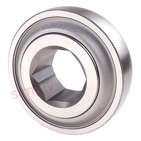 Major Branded 207KRRB12 Auger Hex Bore Bearing 1.126x2.8346x0.984 inch ...