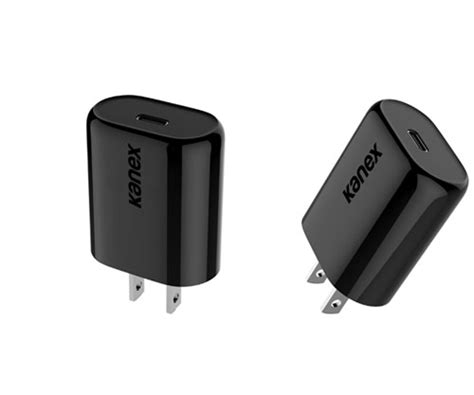 Kanex 18w Usb C Fast Charger Us Black