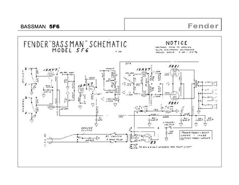 The Ultimate Guide To Understanding The Fender Bassman 20 Schematic