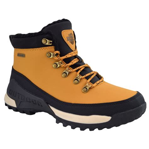 Bocanci Barbati Camel Trekking Impermeabili Imblaniti Ax Boxing