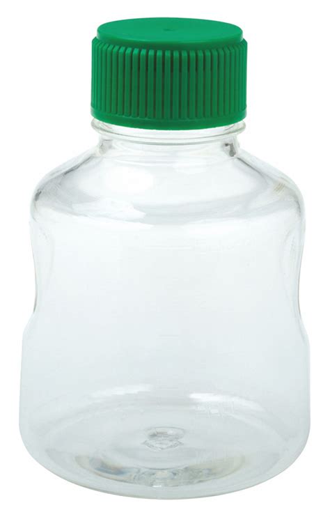 Lab Safety Supply Polystyrene Polyethylene Solution Bottle 11l844