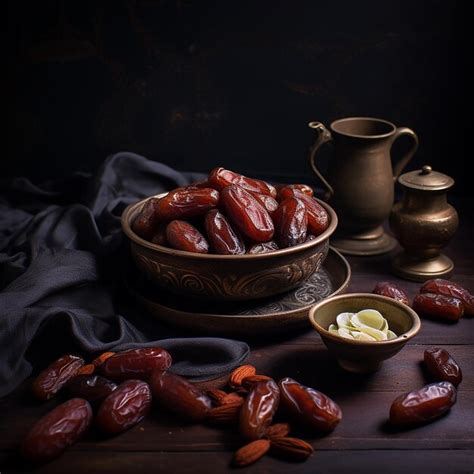 Premium Photo Dates With White Background