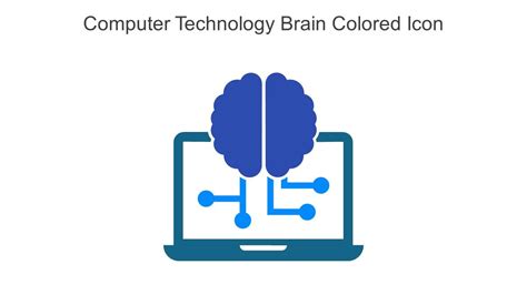 Computer Technology Brain Colored Icon In Powerpoint Pptx Png And Editable Eps Format PPT Example