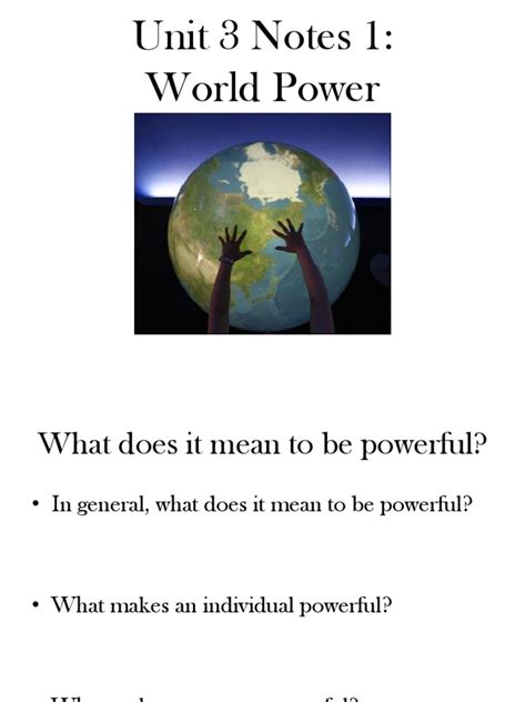 unit 3 notes 1 pdf