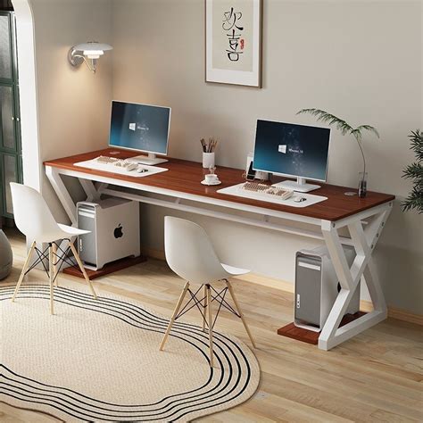 Pp Ko Computer Desk Work Table Double Computer Desk Double Layered