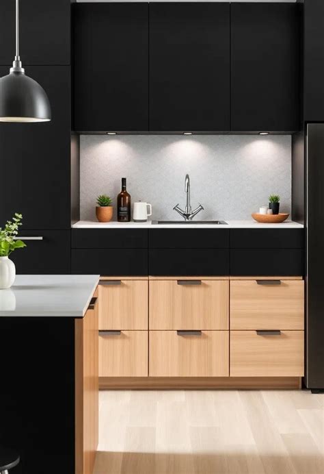 29 Stunning Modern Black Kitchen Cabinet Ideas To Elevate Your Space
