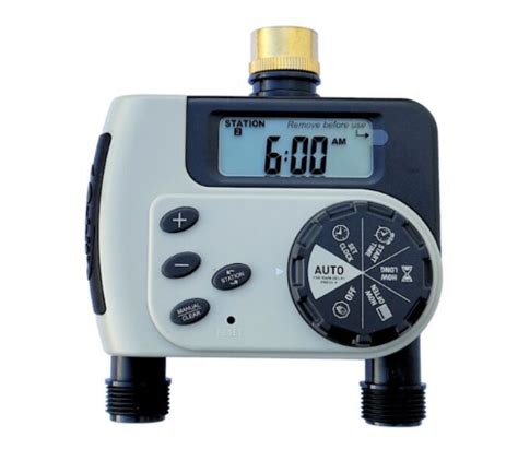 Programador De Riego Orbit Para Llave Buddy 2 Zonas Abe