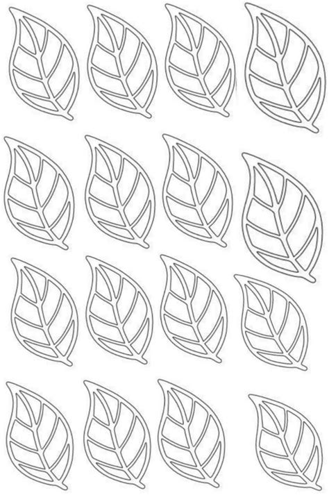 Topper Em 2024 Molde Folhas Molde Flor Flores De Papel Feitas à Mão