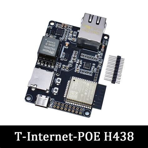 Official Ttgo T Internet Poe Esp32 Wrover B Lan8720a Chip Ethernet Adapter And Downloader