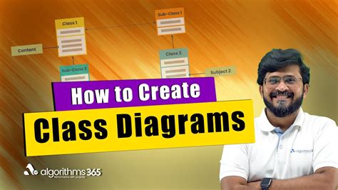 How To Create Class Diagrams Youtube