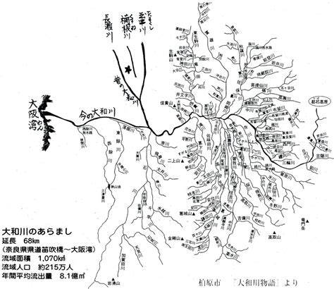 付け替えられた大和川を考える 木の音風の音水の流れる音