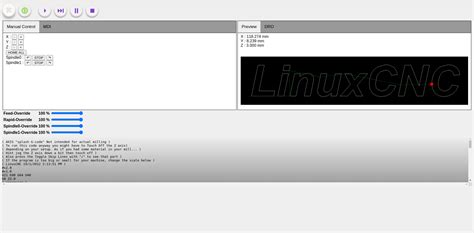 Webgui Linuxcnc
